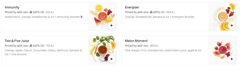 Boost Juice Menu Australia & Updated Prices 2025